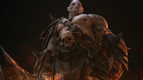 artstation skull crusher orc unreal engine unity fbx and textures