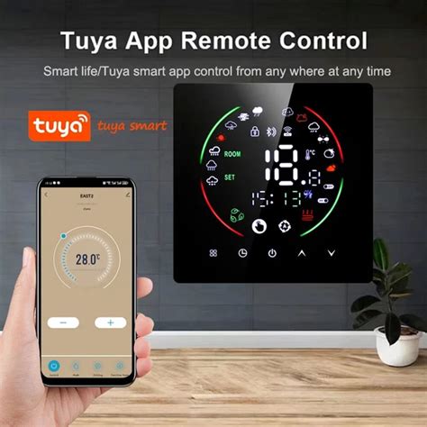 Smart Thermostat Tuya Temperature Controller Wifi For Gas Boiler Water Heating £32 27 Picclick Uk