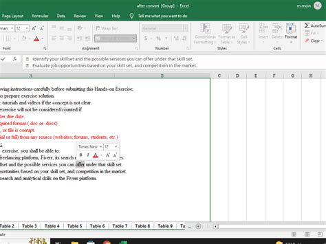 convert pdf files to docs excel word upwork