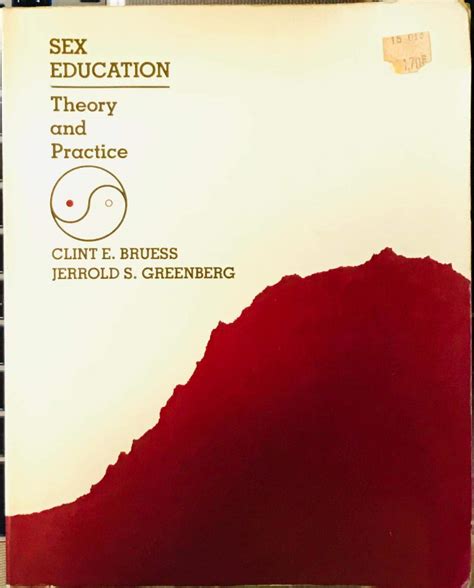 Sex Education Theory And Practice Paperback By Bruess Clint E Amazon Es Libros