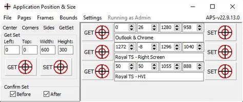 Application Position Size I Made This Delphi PRAXiS En