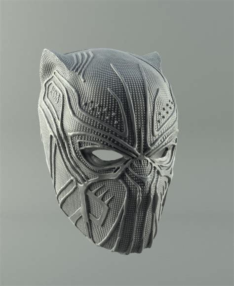Killmonger Mask Black Panther 3d Model By 3d Mon On Thangs