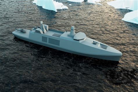 Modern Frigate Ship Modern Frigate Ship