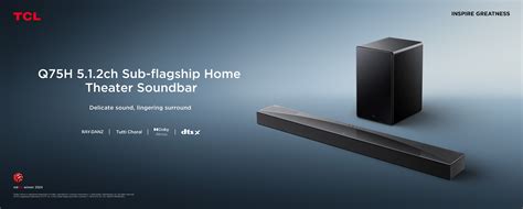 Tcl Q75h 512ch Sub Flagship Home Theater Soundbar Tcl Global