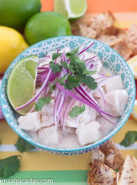 Ceviche De Pescado Receta