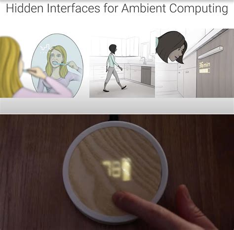 Google Researchers Demonstrate How OLED Based Hidden Interfaces Can Work On Everyday Surfaces