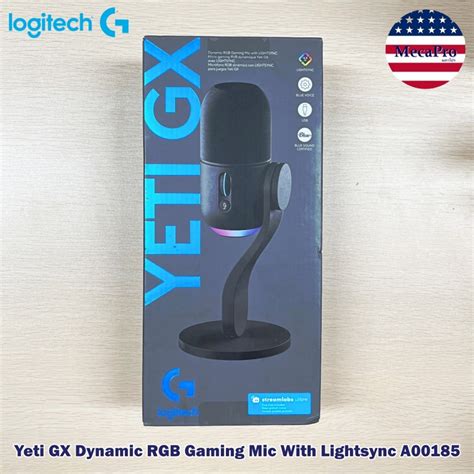 Logitech Yeti Gx Dynamic Rgb Gaming Mic With Lightsync A Shopee