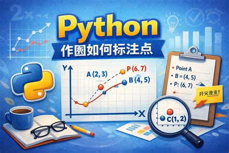 Python作图如何标注点 Python作图如何标注点