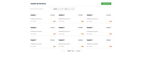 Service Management Interface Free Angular Css Component