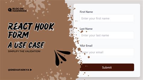 Sneha Farkya On Linkedin Simplifying Form Validation In React With