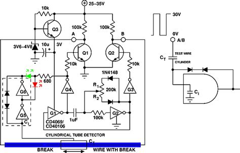 Detect Wire Breaks With Unusual CMOS Gate Circuit EDN