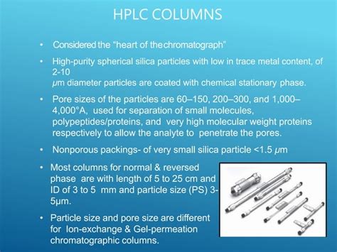 Hplc Principle Instrumentation And Application Pptx