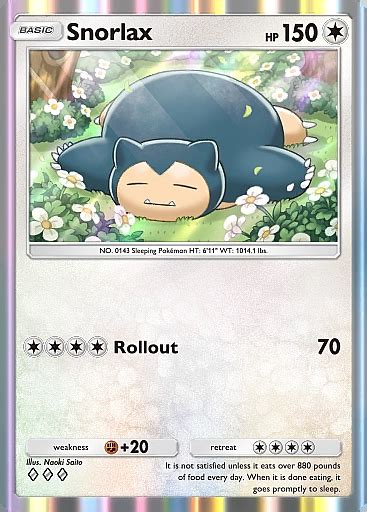 Snorlax Rare · Genetic Apex A1 211 · Pokémon Tcg Pocket Pokémon Zone
