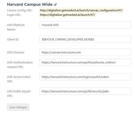 How To Setup Lti 13 Integration On Your Lms With Getmarked Digitaliser