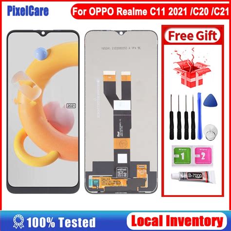 Pixelcare LCD Screen For OPPO Realme C11 2021 RMX3231 Realme C20 Realme C21 Realme Narzo
