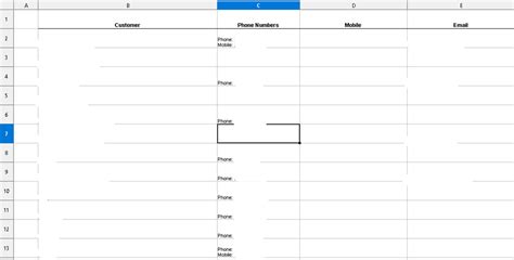 How Can I Separate Two Separate Lines In A Column Into Two Columns