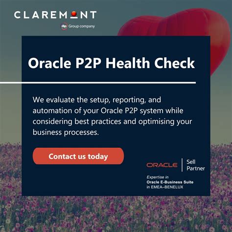 Oracle Ebs Ebusinesssuite Oracleebs P2p Healthcheck Dsp Oracle E Business Suite