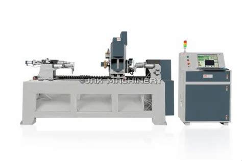 Axis Cnc Wood Lathe Machine ATC With Turning Carving Shaping Finishing AutoFeed At