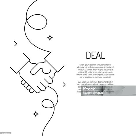 거래 아이콘의 연속적인 선 그리기입니다 손으로 그린 상징 벡터 일러스트 레이 션 라인아트에 대한 스톡 벡터 아트 및 기타 이미지 라인아트 외형선 한붓그리기 Istock