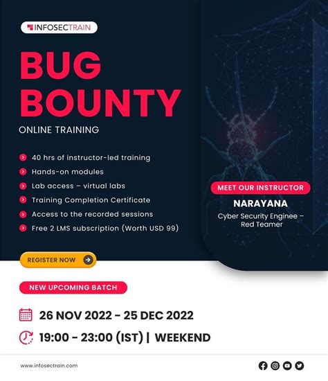 Infosec Train On Linkedin Bugbounty Security Exploit Bug
