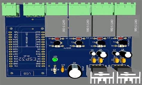 Design Pcb Circuit Board Schematic Design Pcb Layout Arduino Coding Esp32 Stm32 By Iconbrain3