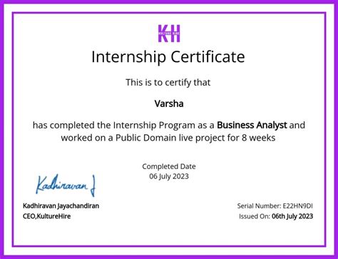varsha naik on linkedin business team opportunity learning internship
