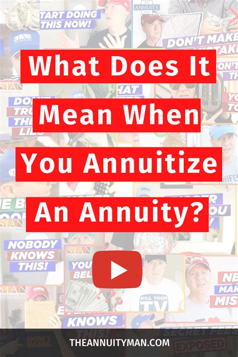 Understanding Annuity Annuitization