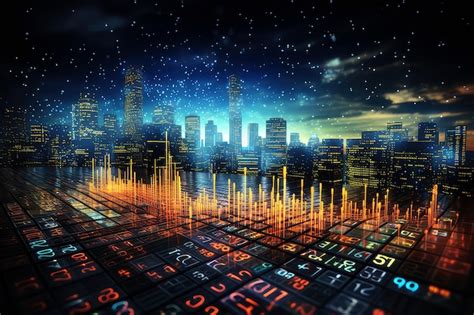 premium ai image data driven stock analysis predictive modeling