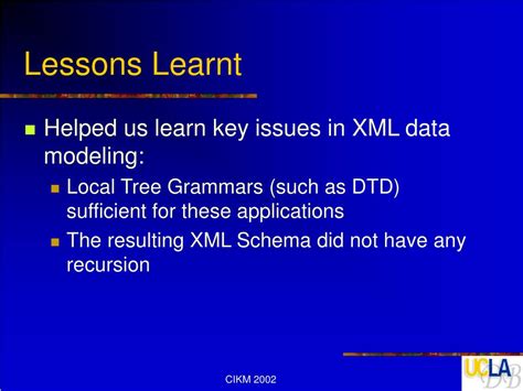 PPT NeT CoT Translating Relational Schemas To XML Schemas
