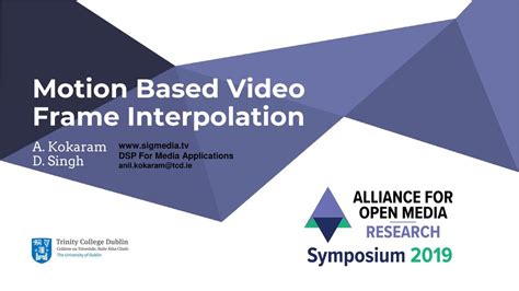 Motion Based Video Frame Interpolation Ppt Download