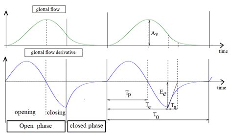 Example Of A Glottal Pulse And Its Derivative Download Scientific Diagram