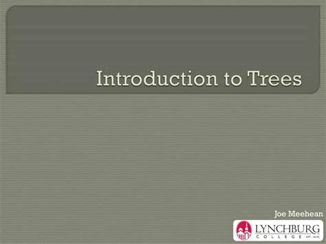 PPT Introduction To Trees PowerPoint Presentation Free Download ID