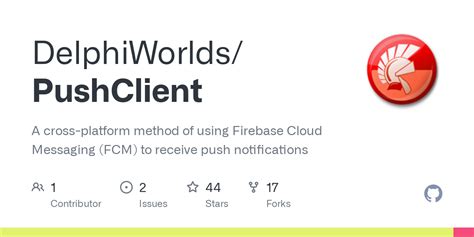 Issues DelphiWorlds PushClient GitHub