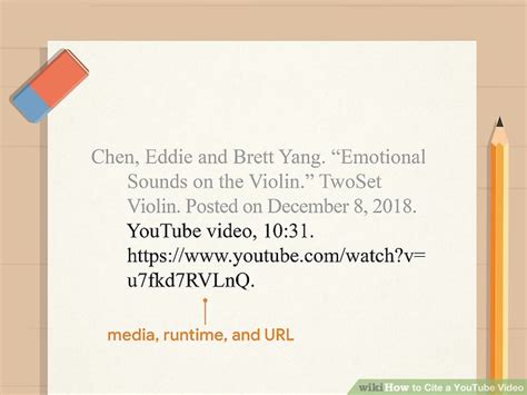 Ways To Cite A YouTube Video WikiHow