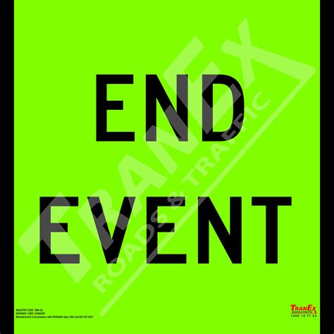 End Event Tranex Road Safety And Traffic Control
