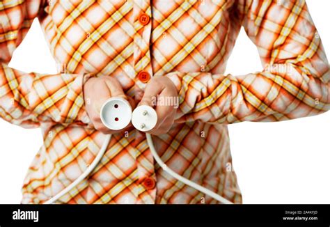 Electrical Plug And Extension Cord Stock Photo Alamy