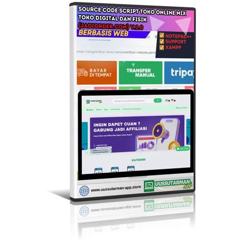Jual Source Code Script Toko Online Mix Toko Digital Dan Fisik Jadi