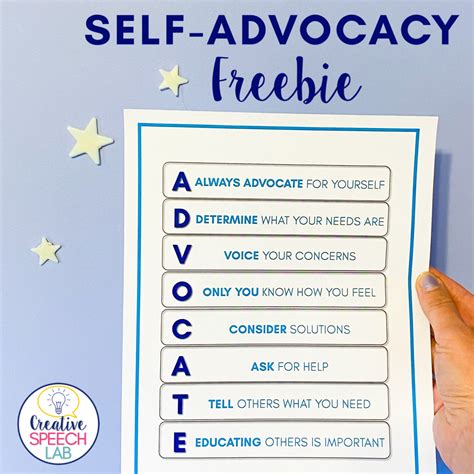 Self Advocacy