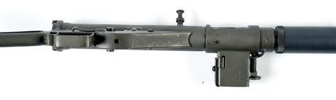 Lot Detail N Interport Inc British Sten Mk Ii Submachine Gun With Awc Integral Suppressor