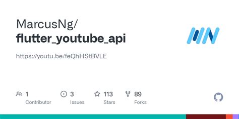 Flutteryoutubeapilibscreenshomescreendart At Master · Marcusngflutteryoutubeapi · Github