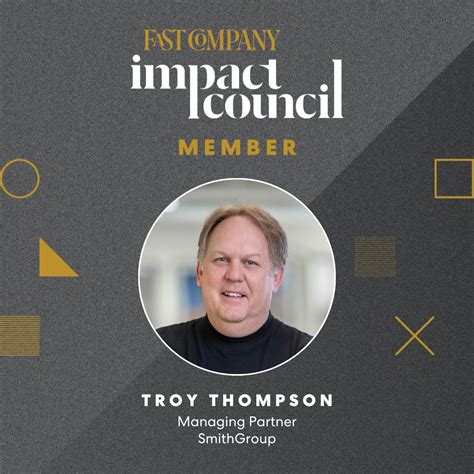 Sharing And Learning From Great Leaders Troy Thompson Aia Leed Ap
