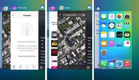This Is What Ios 9s New App Switcher Looks Like