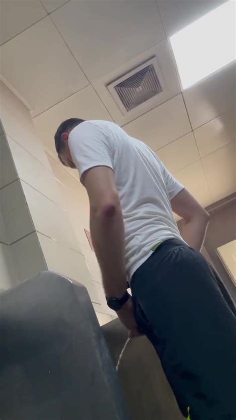 Caught Pissing At Urinal Thisvid Com