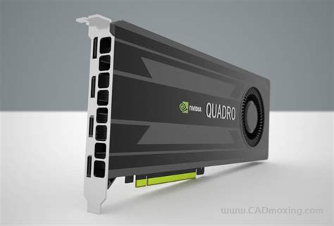 Nvidia Quadro X4000 4gb 英伟达丽台专业图形显卡三维模型 Cad模型网海量3d模型图纸免费下载。