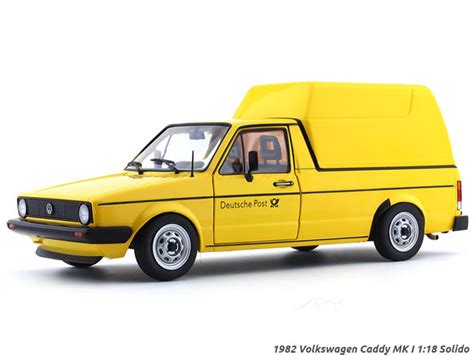 1982 Volkswagen Caddy Mk I German Post 1 18 Solido Diecast Scale Model Collectible Scale