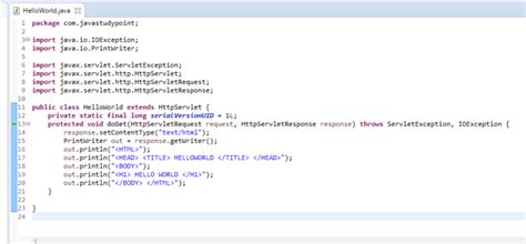 Servlet Example Eclipse How To Create Hello World Servlet Example