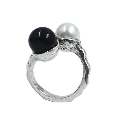 Anillo Con Perlas