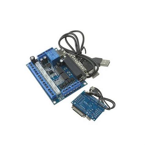 Mach3 Interface Board Cnc 5 Axis With Optocoupler For Stepper Motor Driver With Male To Male Usb