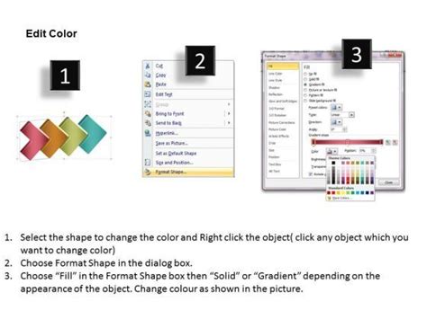 3d Interconnected Arrows 7 Stages Proto Typing Powerpoint Slides
