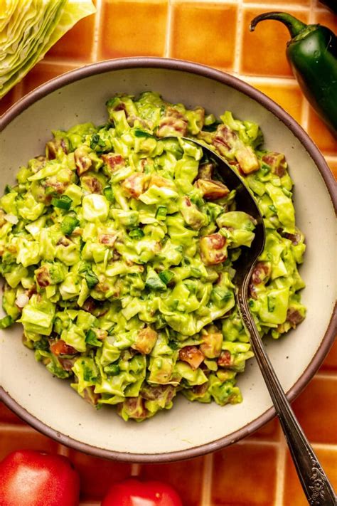 Creamy Pico De Gallo With Cabbage From My Bowl